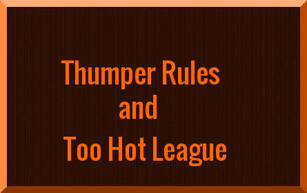 MyLeague: THUMPER RULES